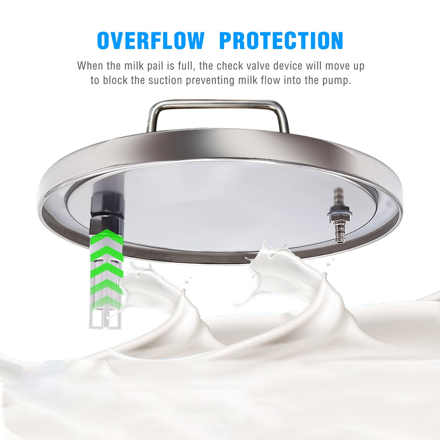 Hantop UnitedFarm Milking Machine for Cow, 6L/12L (Classic Model)